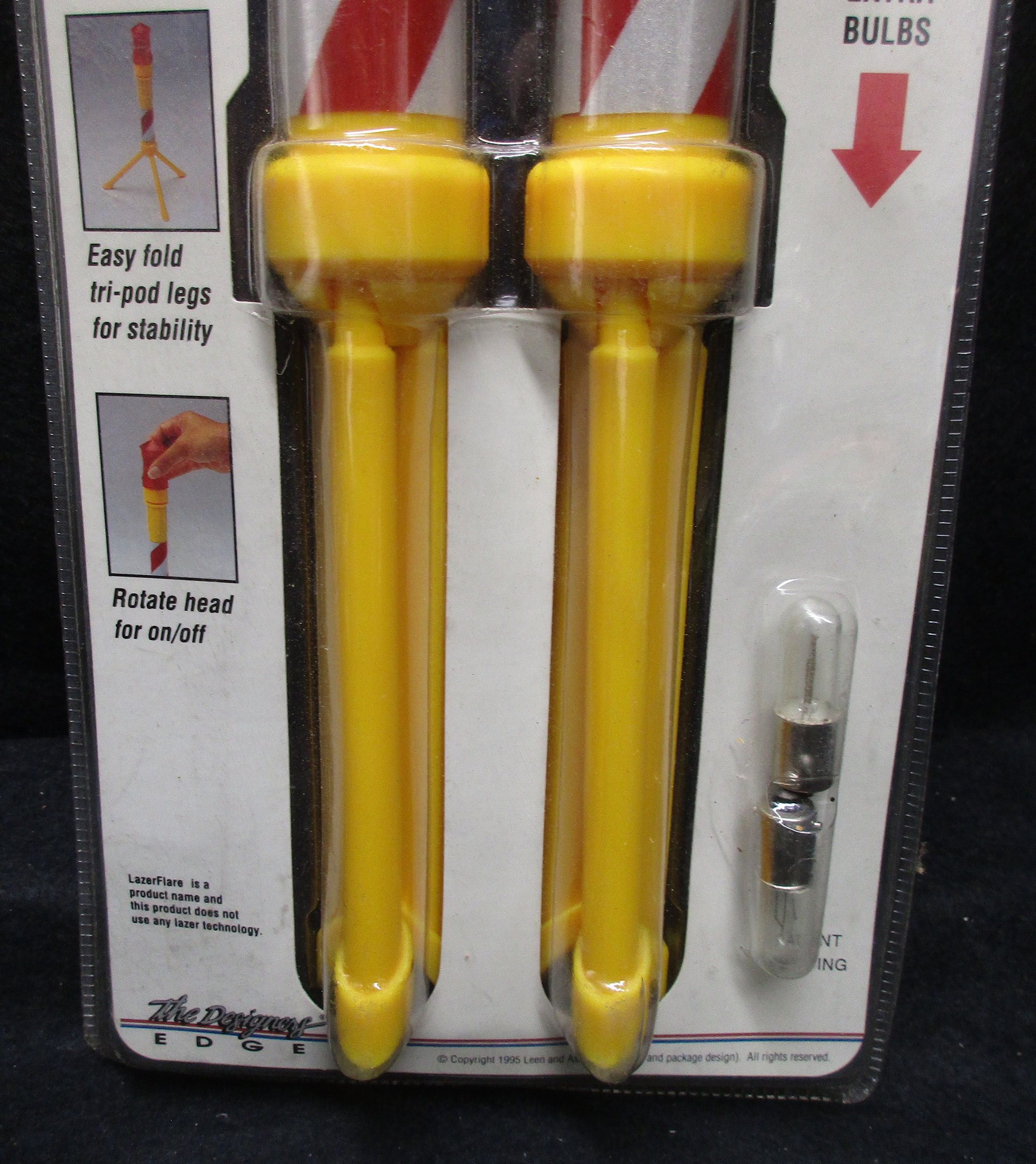 No.3873) 20+ Year Old Lazer Flare Warning Light, Not Real Lasers. Very ...