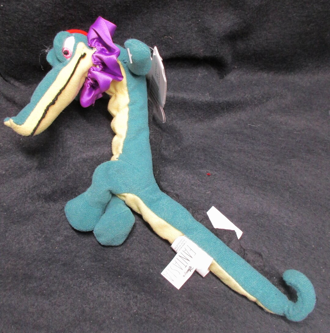 No.3628 Disney Croc of Fantasia Mini Bean Bag Doll, New Old Stock. Near ...