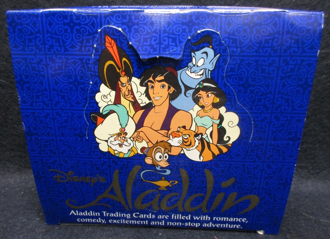No.2033a Disneys Aladdin Trading Card Full Box - Etsy