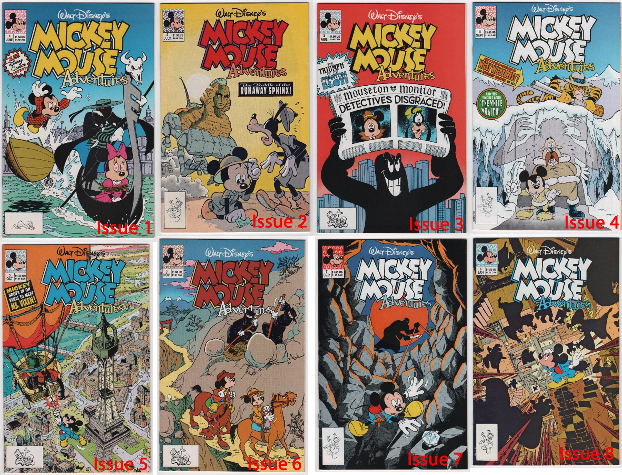 Old Mickey Mouse Comics
