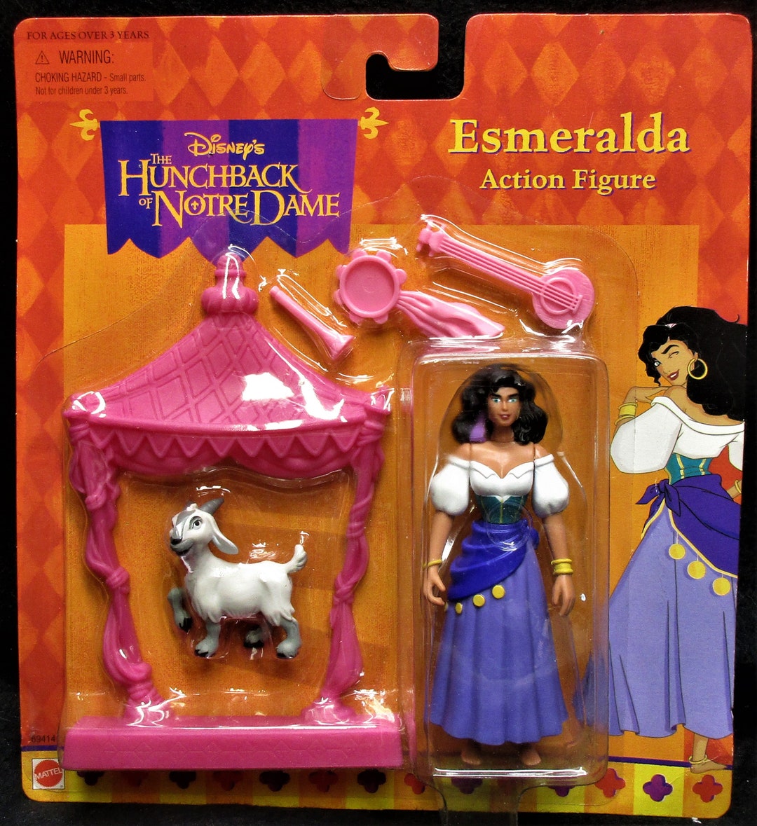 No.3644, Disney Hunchback of Notre Dame, Esmeralda Action Figure ...