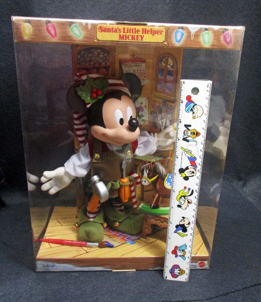 No.3383a} 1 Disney’s Mickey Mouse as Santa’s Little Helper Doll is 11 ...