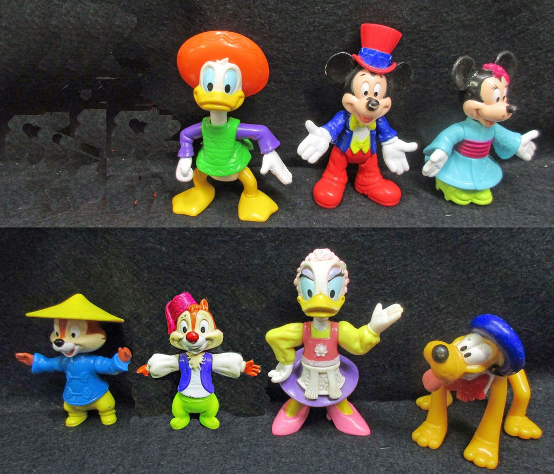 No.2340a} Set of SEVEN, Epcot Center, Adventure at Walt Disney World ...