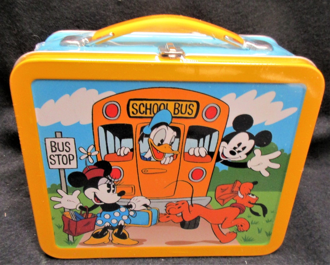 No.3685 Disney Hallmark Mickey Mouse, Minnie Mouse, Goofy, Lunch Box ...