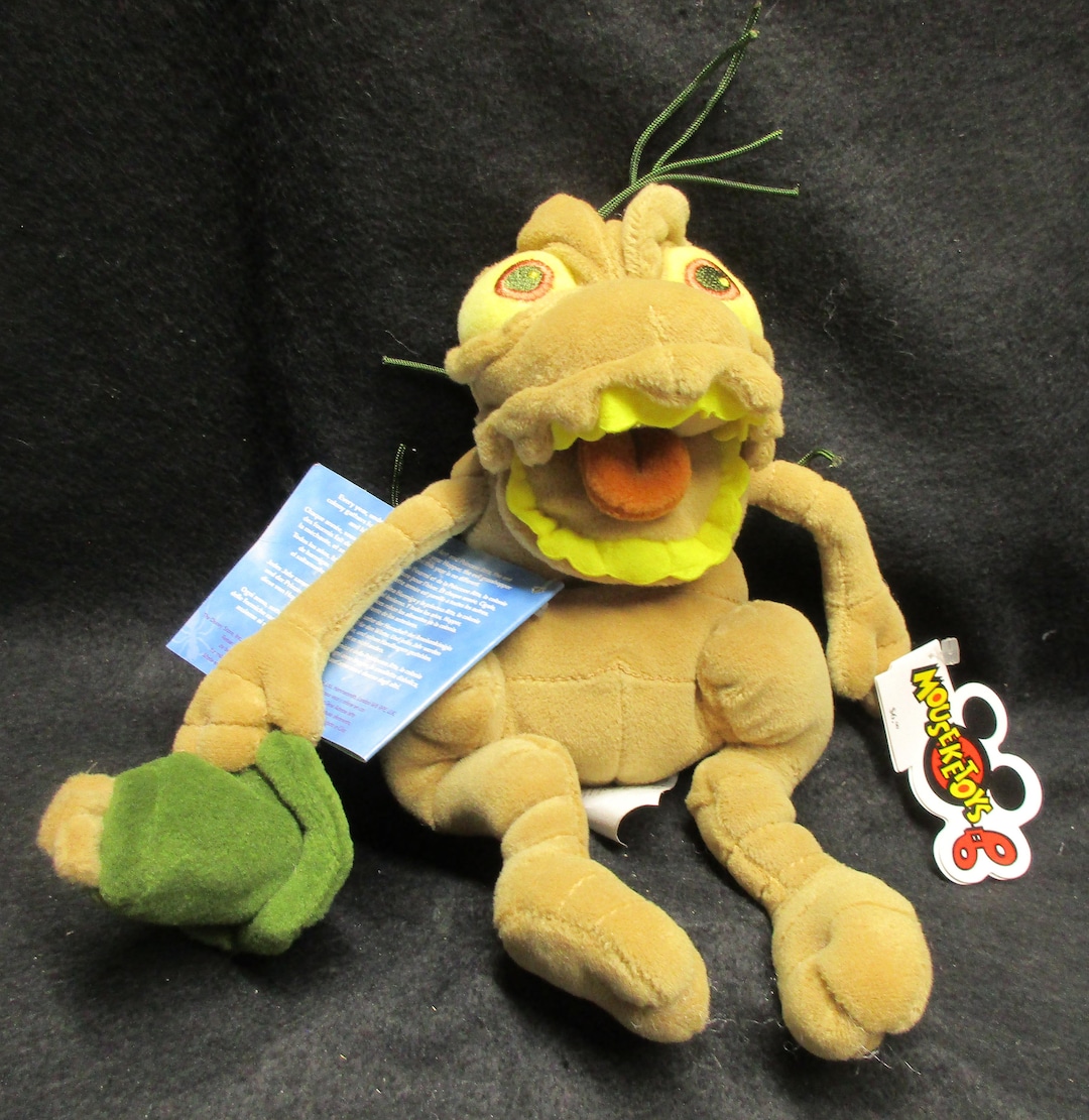 No.3610) Disney P.T. Flea, Bugs Life, Mini Bean Bag Doll, New Old Stock ...