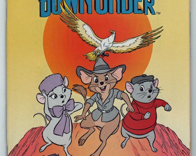 No.27a Disney Comics: the Rescuers Down Under, 64 Page Comic Book in ...