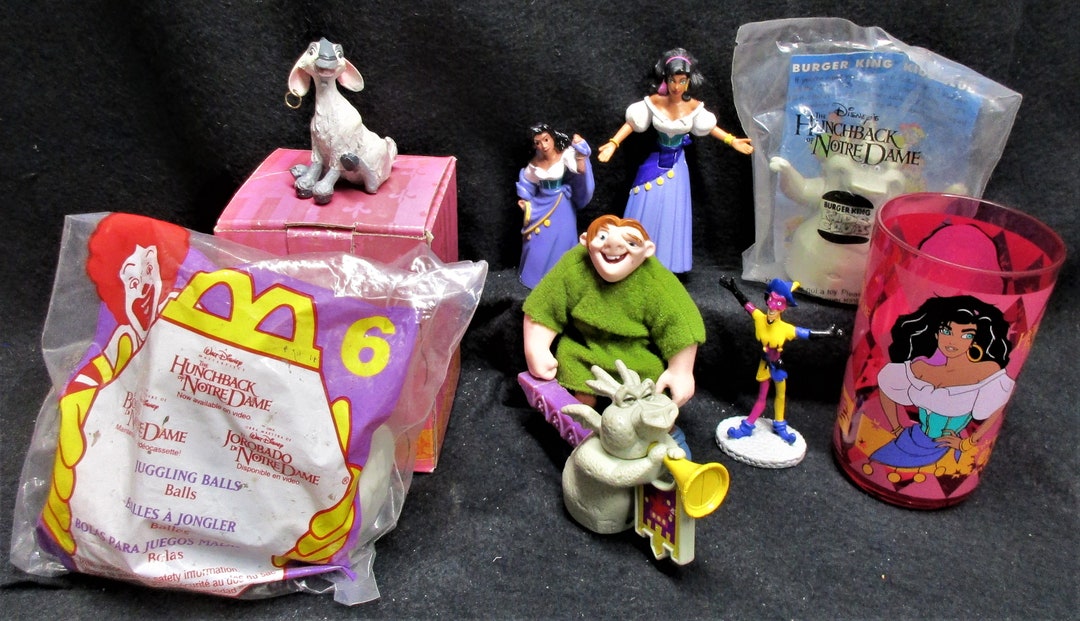 No.3767) Set of 9 Disney’s Hunchback of Notre Dame Toys Fine to Near ...