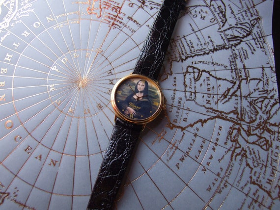 Vintage Early 90's Women Mona Lisa Quartz Watch/Vinta… - Gem