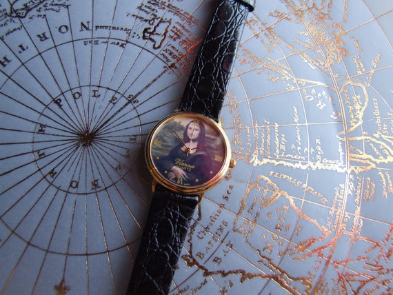 Vintage Early 90's Women Mona Lisa Quartz Watch/Vinta… - Gem