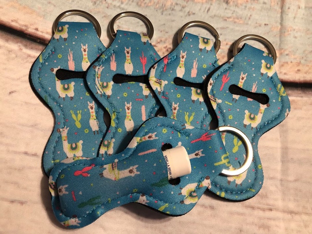 Chapstick Key Chain/ Chapstick Holder/ Lip Gloss Key Chain/ Holder ...