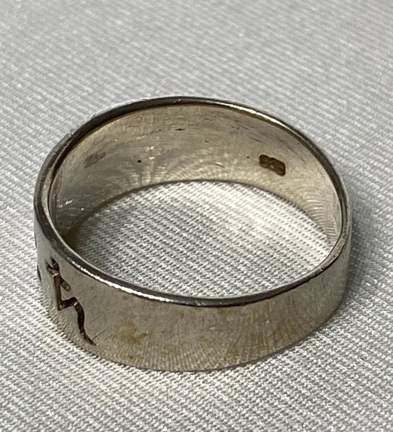 Gender Symbol Symbols Sterling Silver 925 Band Ring S… - Gem