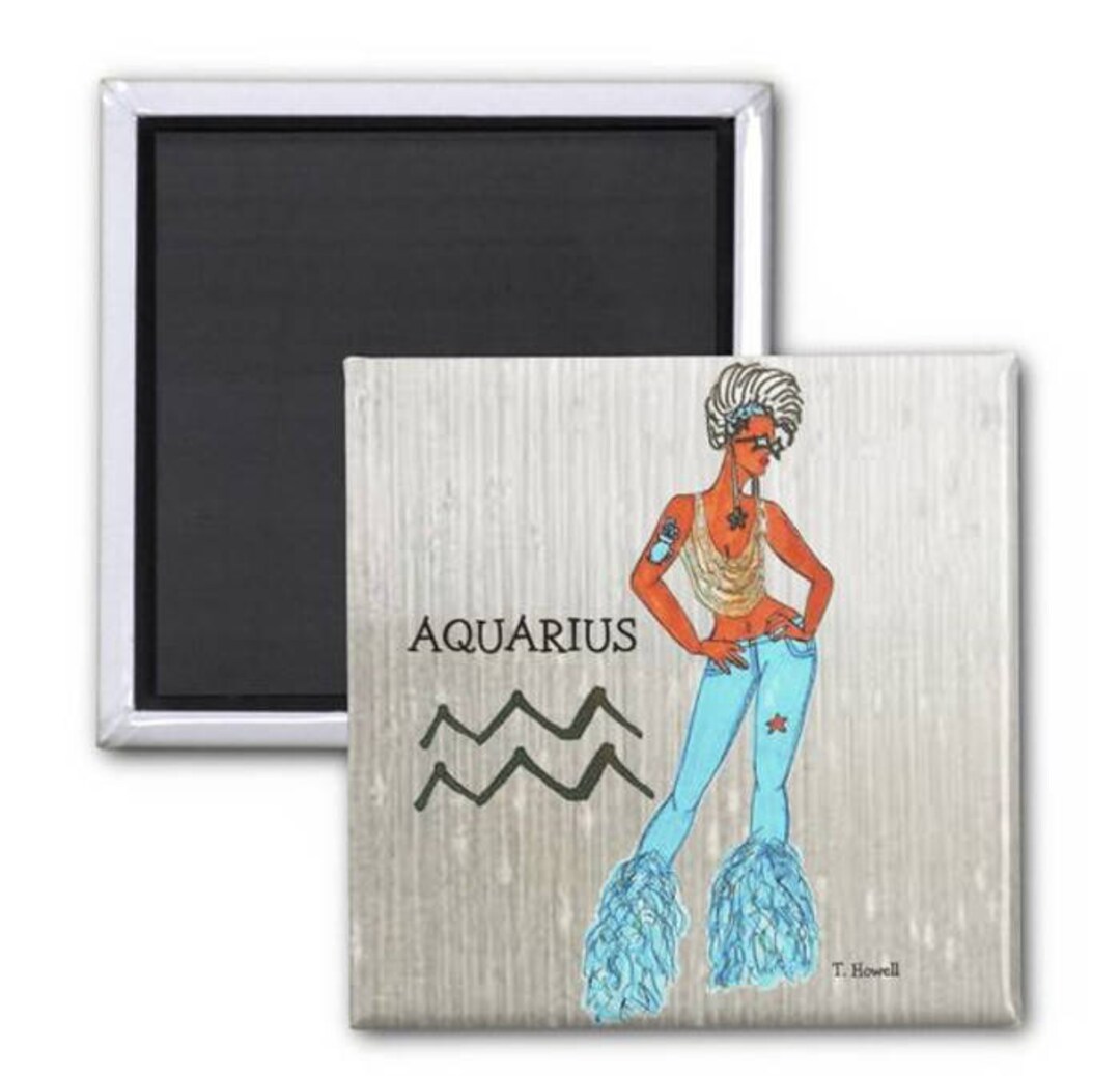 Black Aquarius African American January February Zodiac Horoscope Air ...