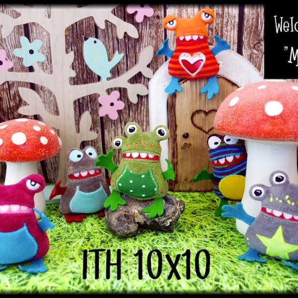 Mini Monsters - Etsy