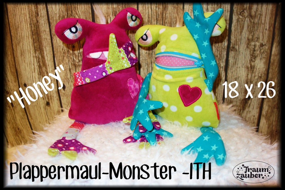 Chatterbox Monster Honey Frame Size 18 X 26 - Etsy