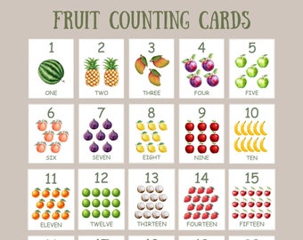 0-10 Number Tracing Cards, Digital Download, Preschool Homeschool ...