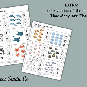 1-12 Number Tracing Activities Bundle, Preschool and Kindergarten ...