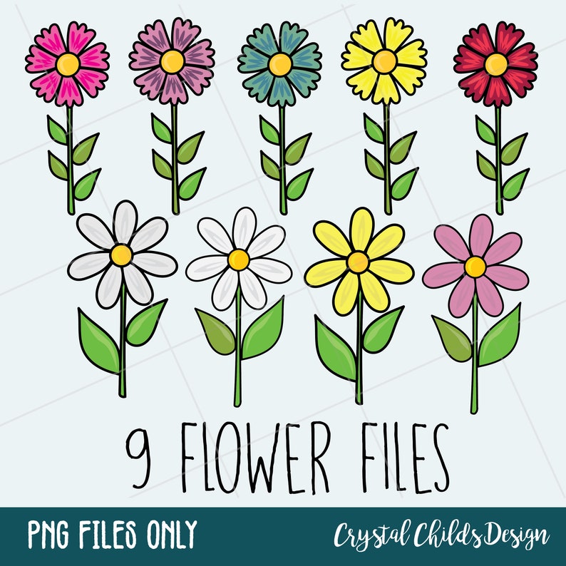 Bee and Flower PNG Clipart Bee and Flower Clipart Bee | Etsy