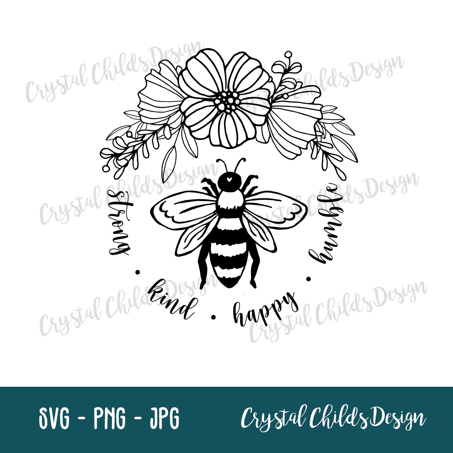 Bee SVG Bundle Cricut Bee SVG Bundle SVG Bee Floral Bundle - Etsy