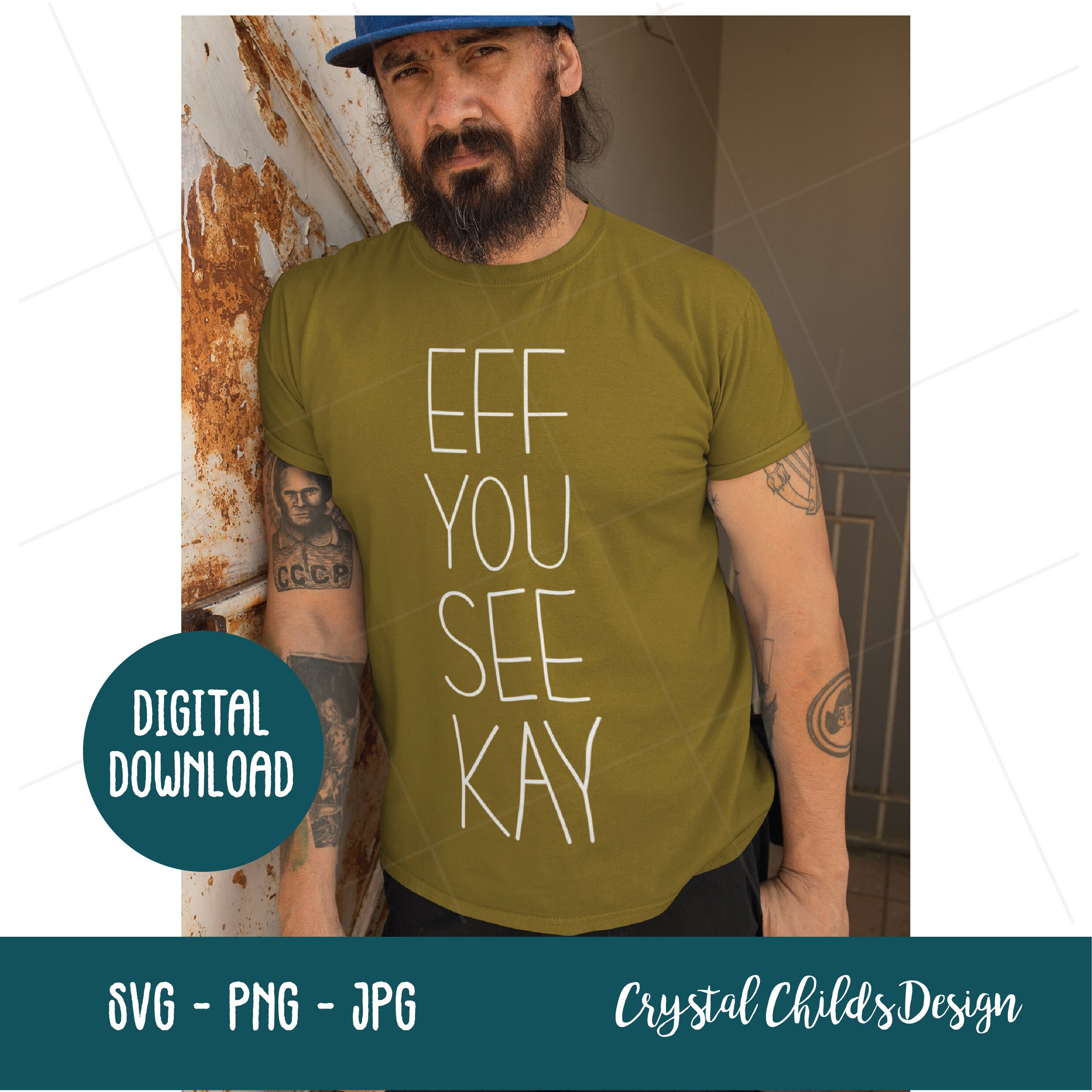Eff You See Kay Sarcastic Quote SVG Cricut SVG Quote, SVG Quote ...