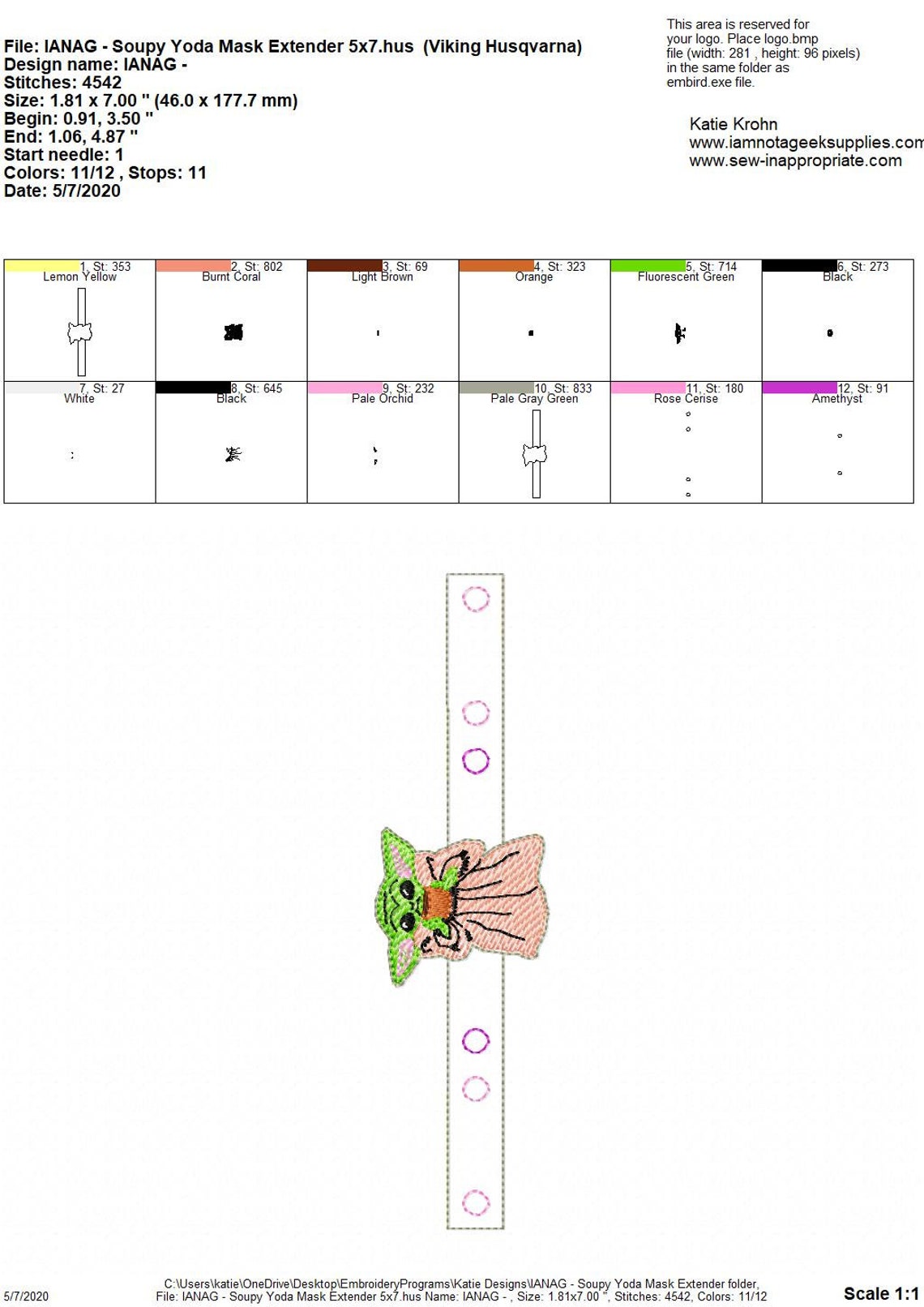 ITH Mask Extender Baby Y Cup Green Alien Soup 2 Sizes - Etsy