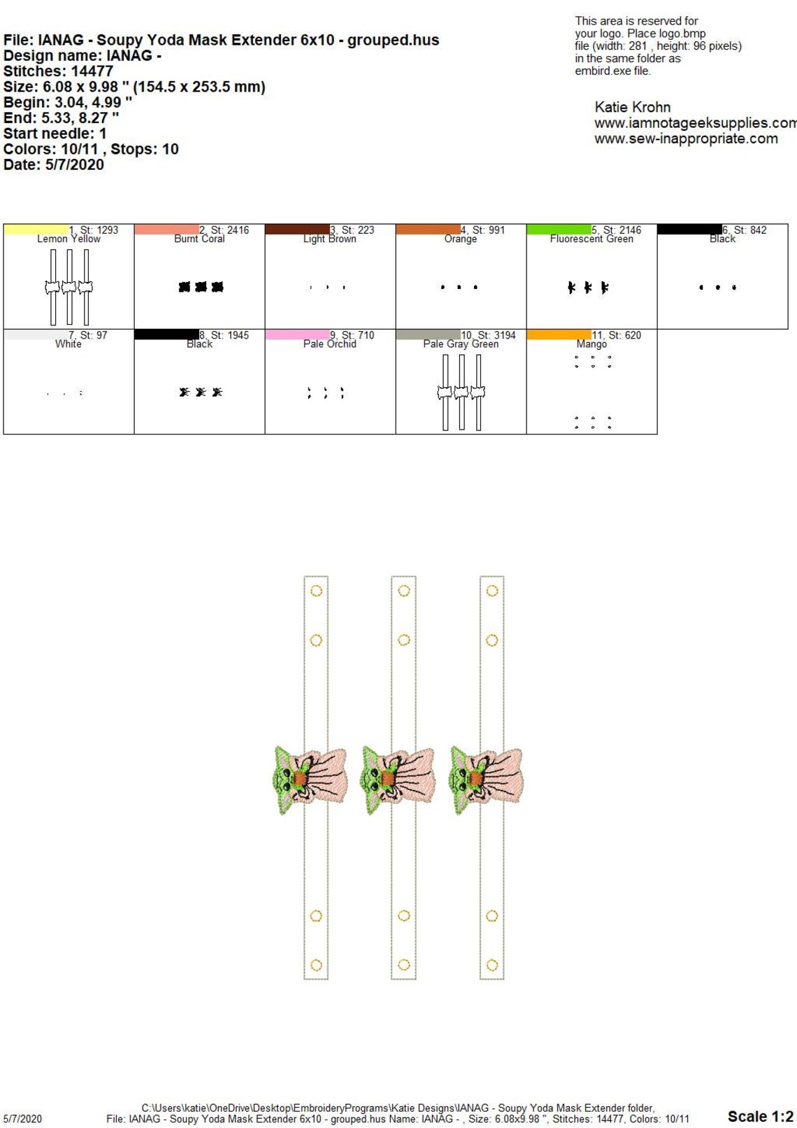 ITH Mask Extender Baby Y Cup Green Alien Soup 2 Sizes - Etsy
