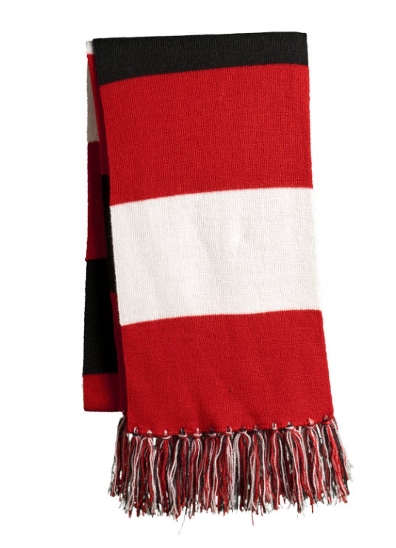 Embroidered Scarf College Colors Scarf School Colors Gift - Etsy