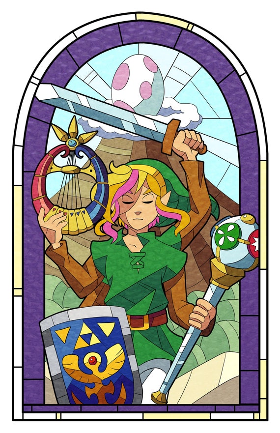 Stained Glass Legend | Etsy