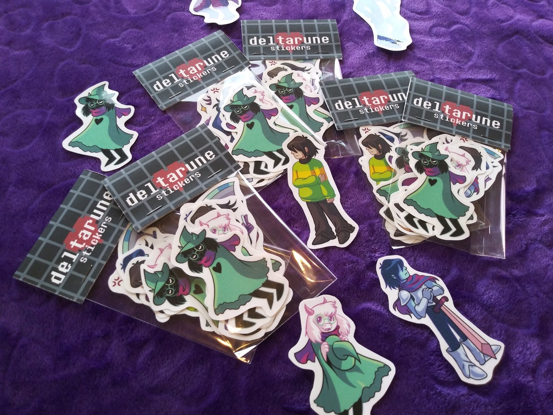 Deltarune Handmade Stickers - Etsy
