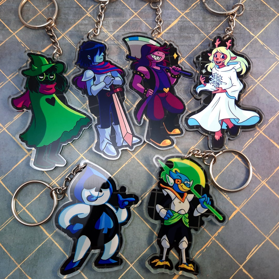 Deltarune Buddies Keychains - Etsy