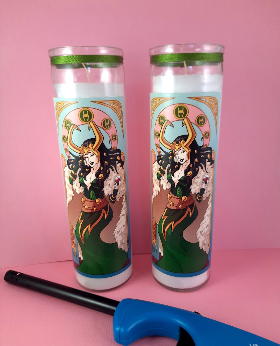 Lady Loki Character Art Candle - Etsy