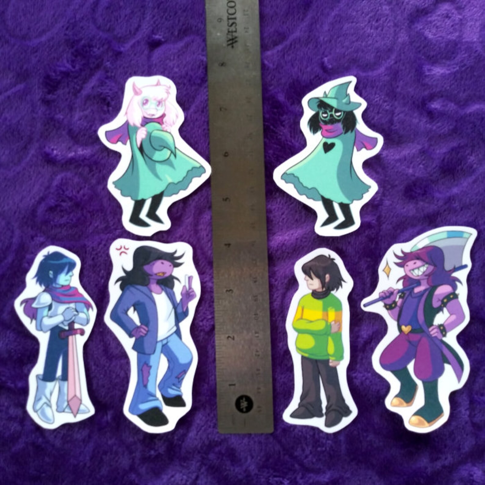Deltarune Handmade Stickers - Etsy