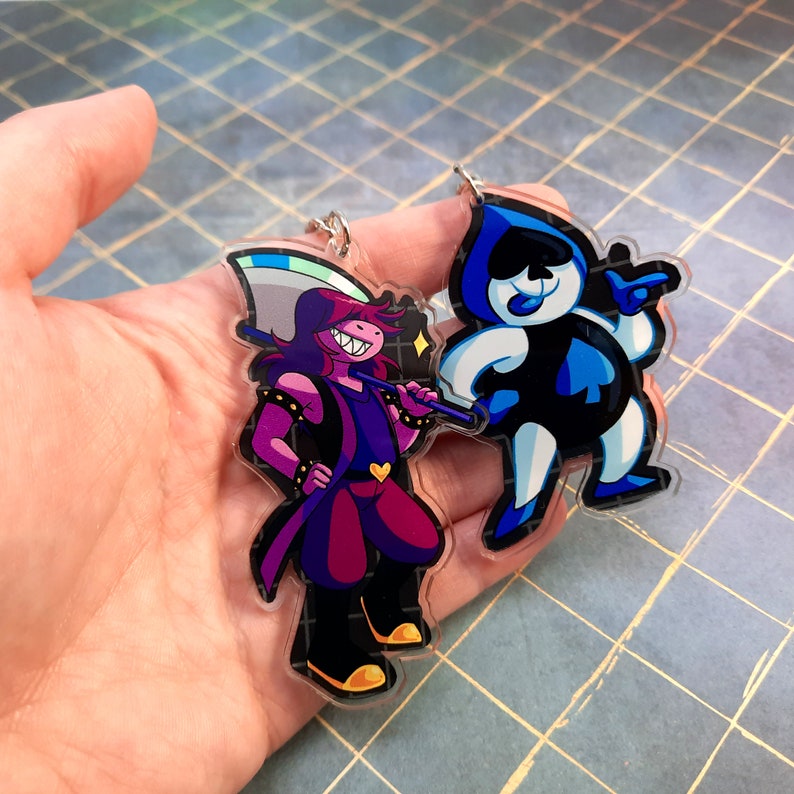 Deltarune Buddies Keychains - Etsy
