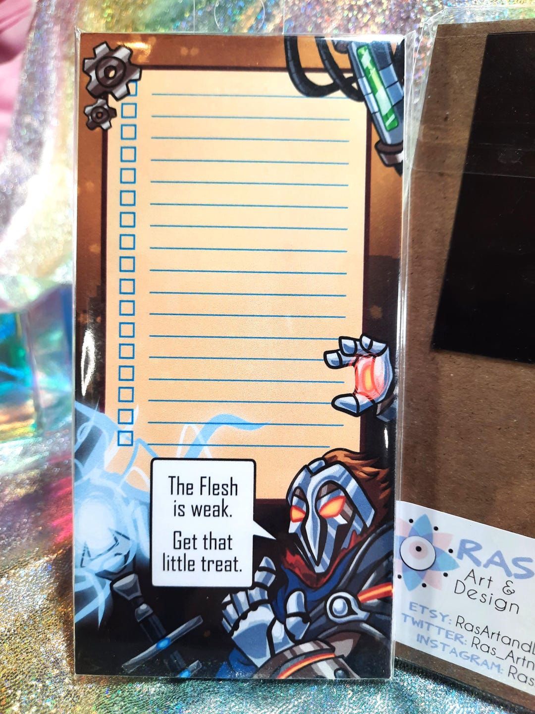 Machine Herald Memo Pad - Etsy