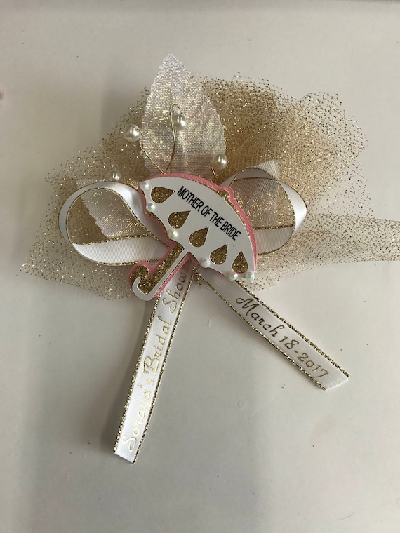 Capias/ Bridal Shower/white and Gold | Etsy
