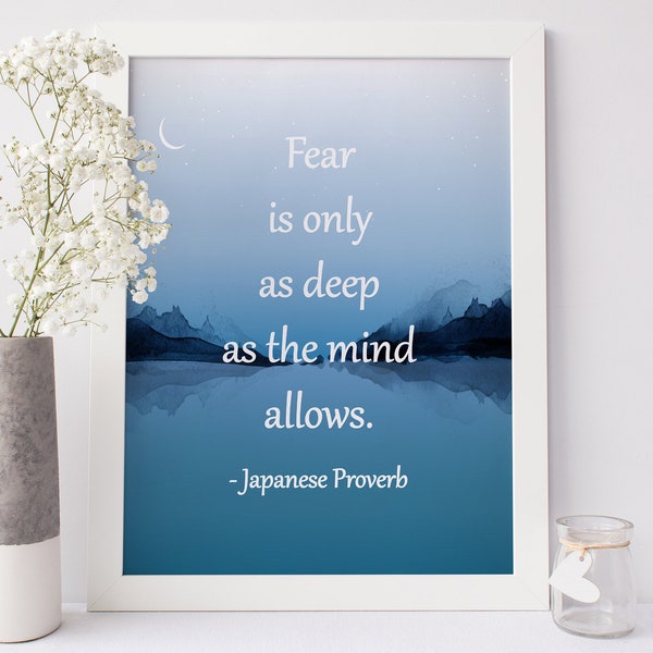 Japanese Proverb - Etsy