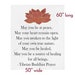 Tibetan Buddhist Blessing With Red Rust Lotus Flower Throw - Etsy