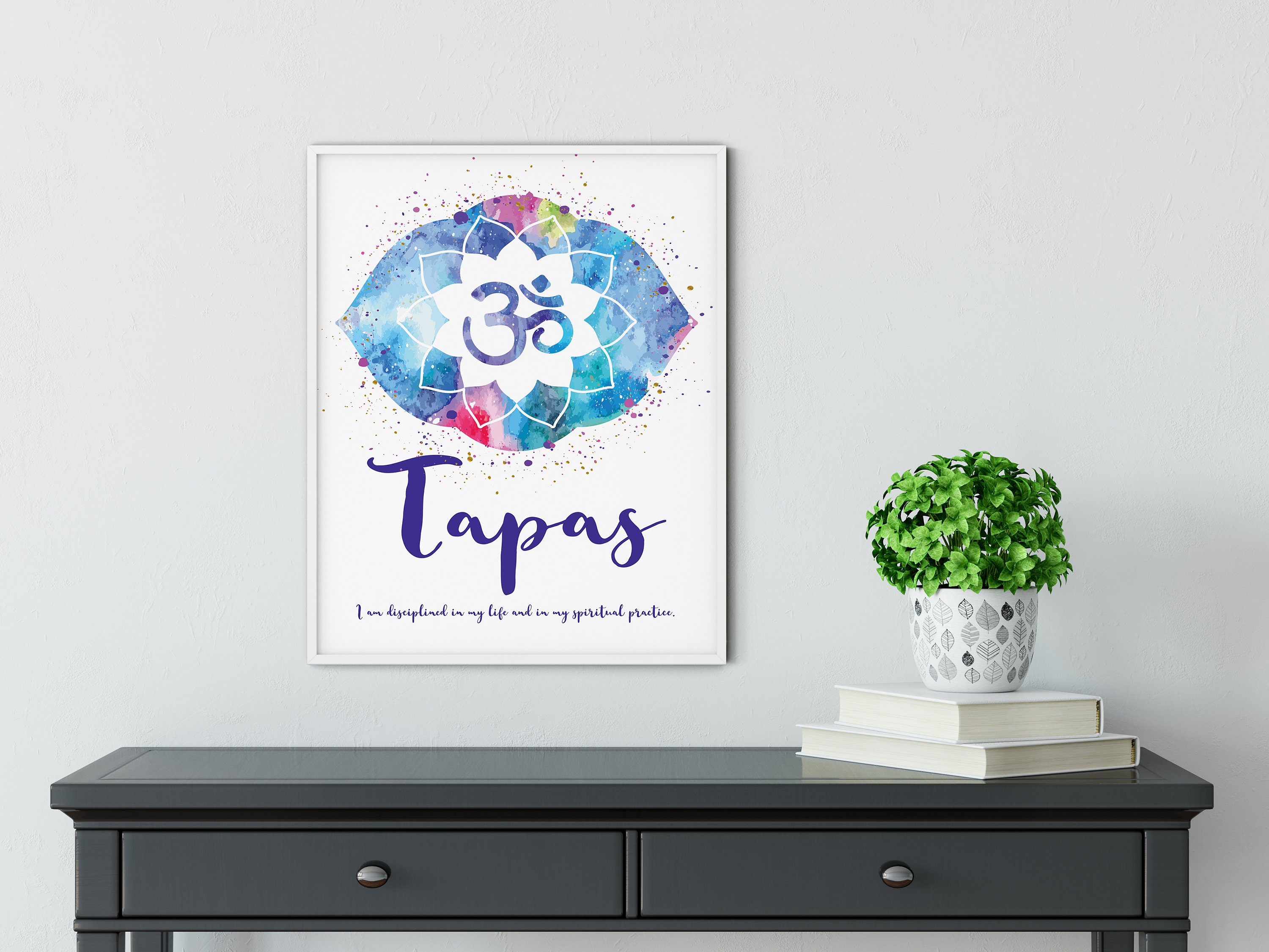Printable Tapas Niyama from Patanjali's Yoga Sutras with - Etsy España