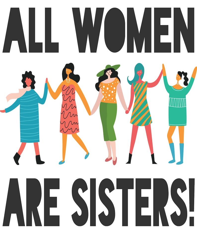 Feminist Art Printable Feminist Poster Intersectional Etsy