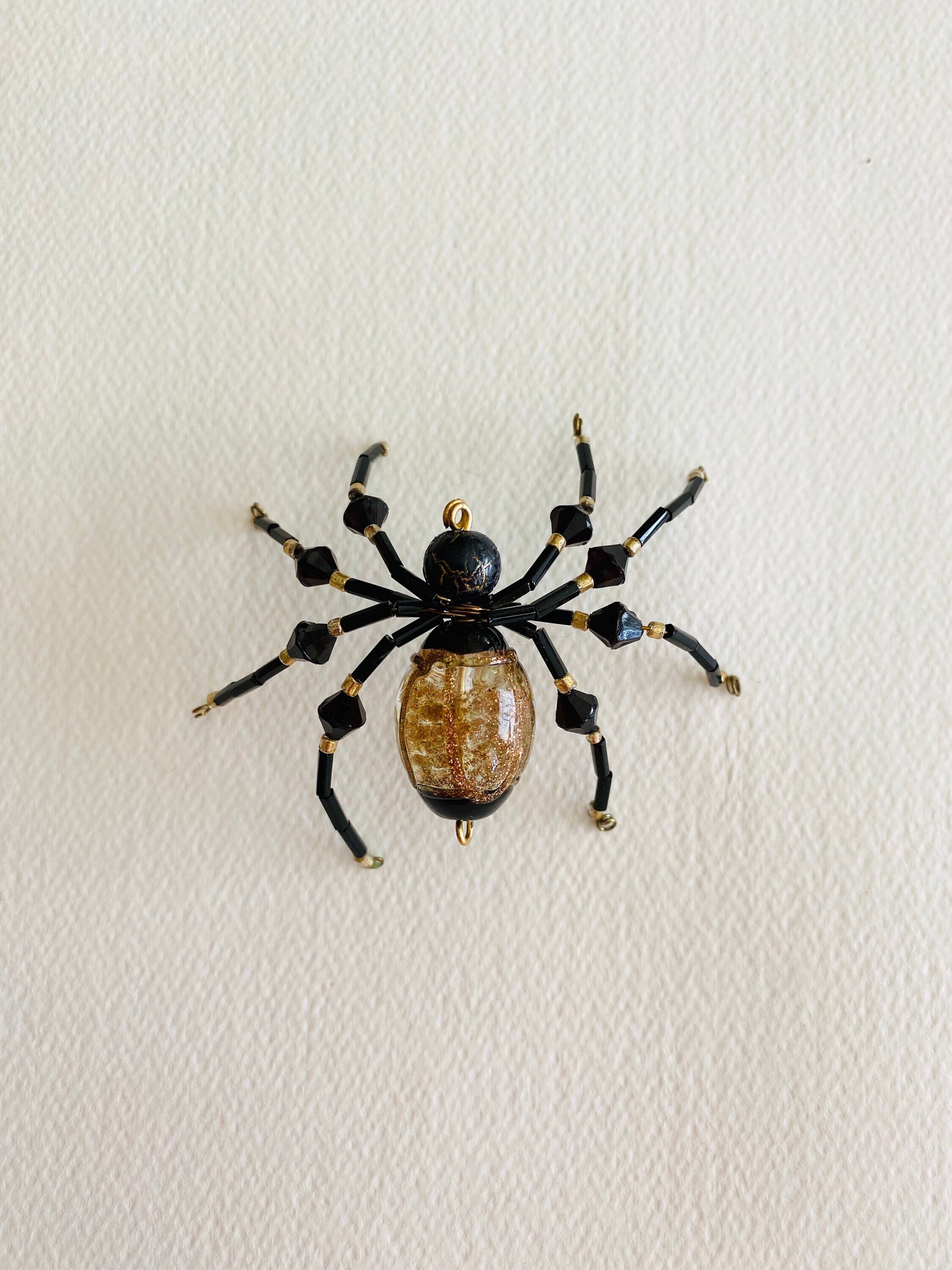 Sale Spiders Jewelry Beaded Spiders in Colorful Spiders Holiday Decor ...