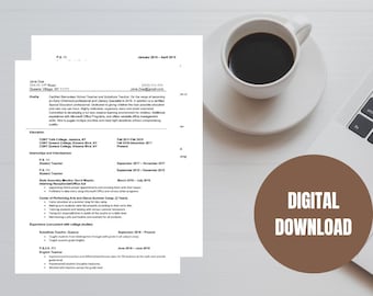 Cover Letter Template With Sample Letter | Job Application | Cover Page ...