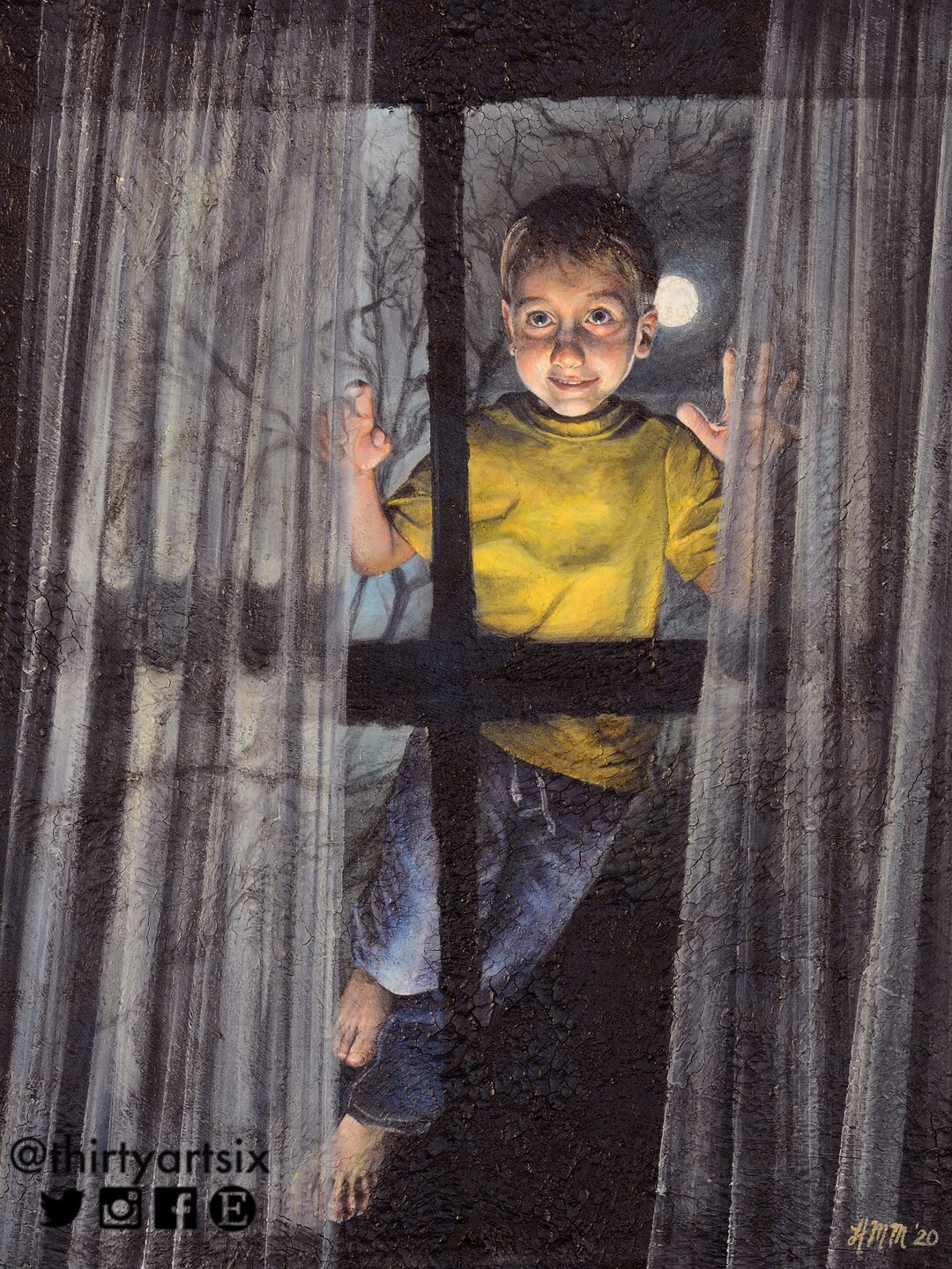 Vampire Child - Salem- Stephen King - 11x14 Art Print - Etsy