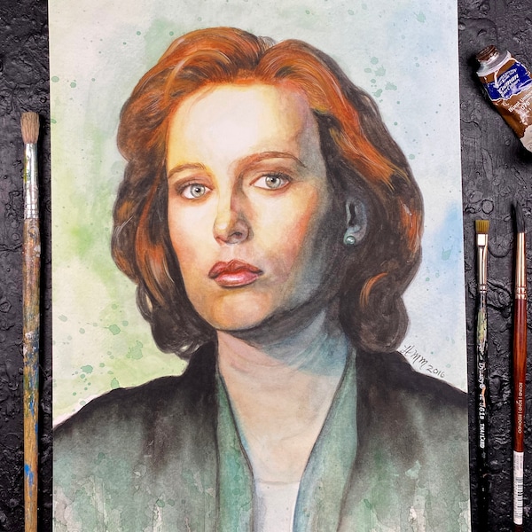 Gillian Anderson - Etsy