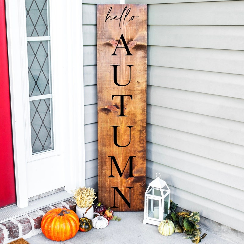 Fall Wood Sign - Etsy