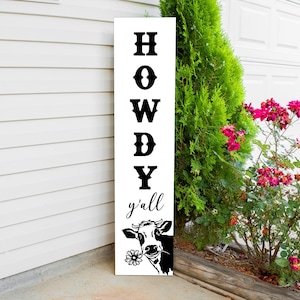 Western Porch Wood Sign | Western Decor | Rustic Home Decor | Wall Sign ...