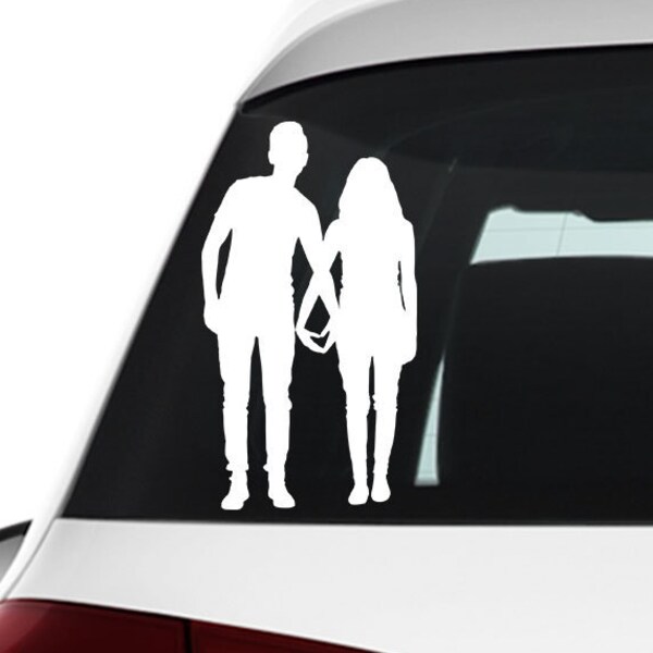 Couple Car Decals - Etsy