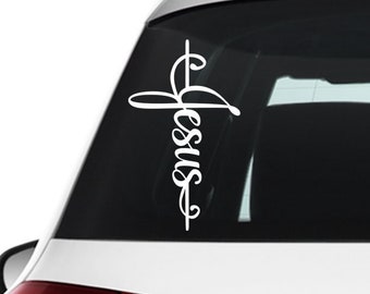 Jesus Is... Car Decal Christian God Vinyl Bumper or Window | Etsy
