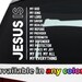 Jesus Is... Car Decal Christian God Vinyl Bumper or Window - Etsy