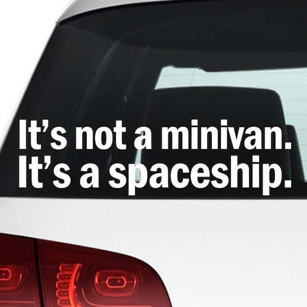 Funny Minivan Bumper Stickers - Etsy