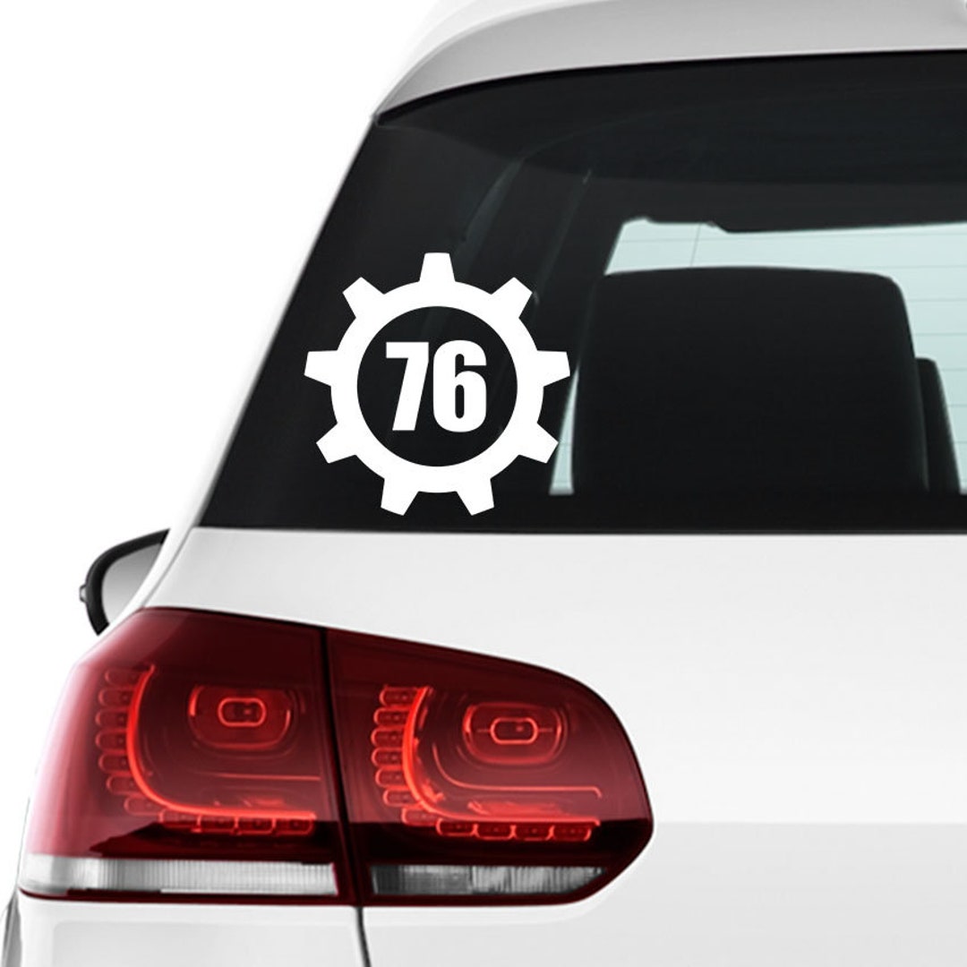 Custom Fallout Vault Vinyl Car Decal, Pick Your Vault Number, House ...