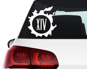 Final Fantasy XIV A Realm Reborn Logo Vinyl Sticker - Etsy
